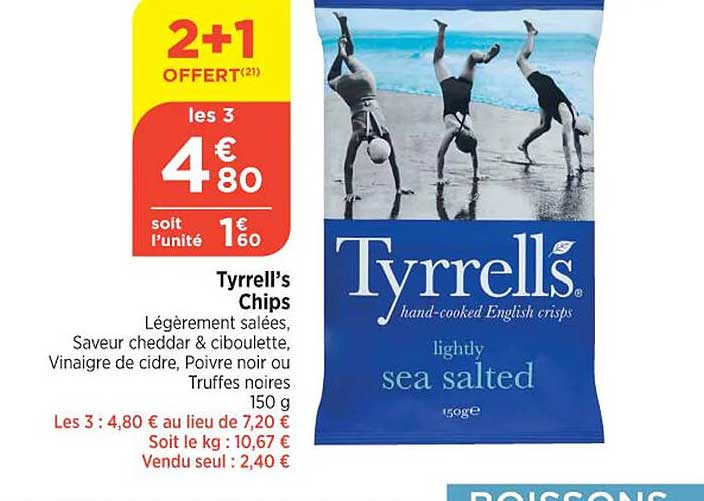 Promo Tyrrell's Chips chez Maximarché - iCatalogue.fr