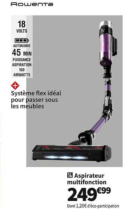 Promo Aspirateur Multifonction Rowenta chez Conforama - iCatalogue.fr