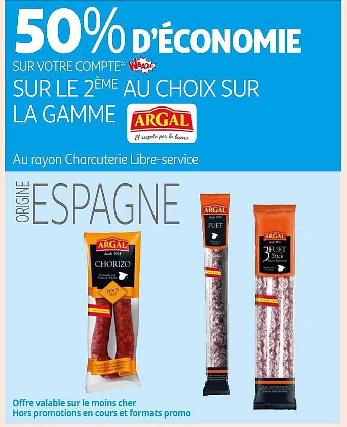 Promo La Gamme Argal chez Auchan - iCatalogue.fr