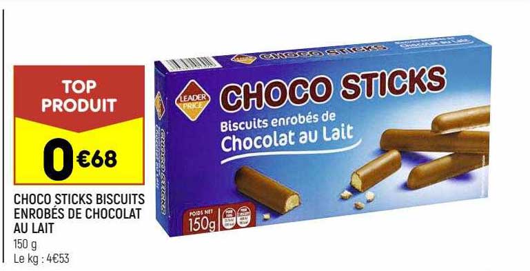 Offre Choco Sticks Sondey chez Lidl