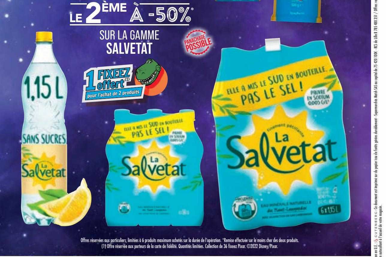 Promo La Gamme Salvetat chez Match - iCatalogue.fr