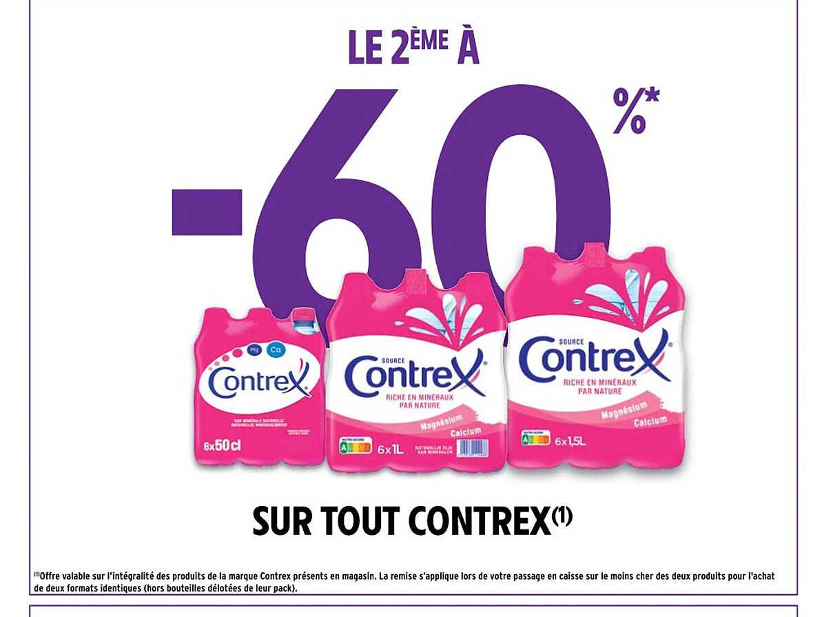 Promo Contrex chez Intermarché Hyper - iCatalogue.fr