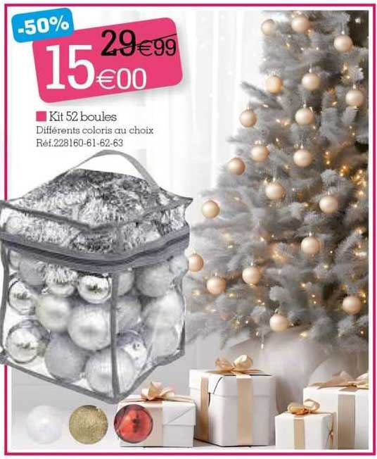 Promo Kit 52 Boules chez KANDY - iCatalogue.fr