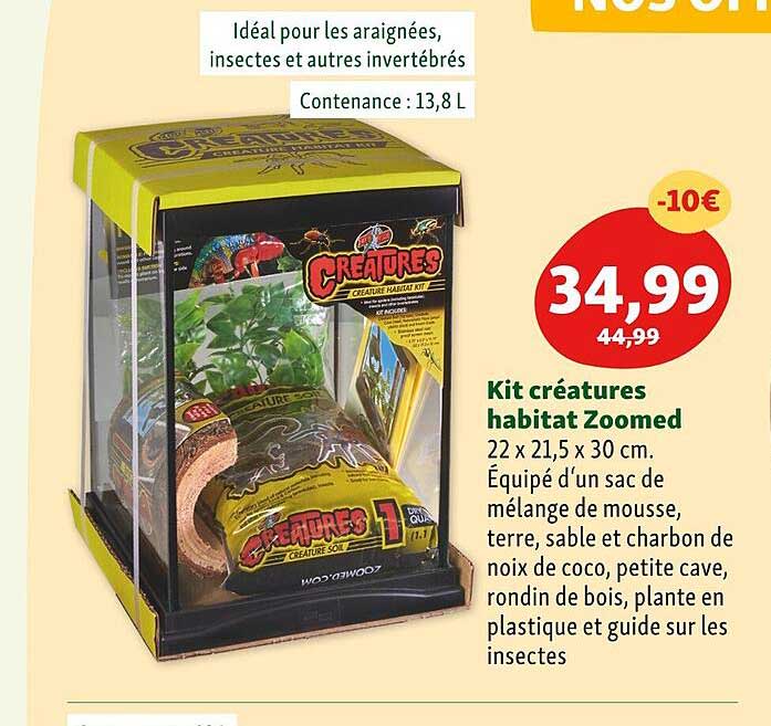 Isopod Terrarium Setup Zoomed Roly Poly Habitat Kit - Isopod Terrarium ...