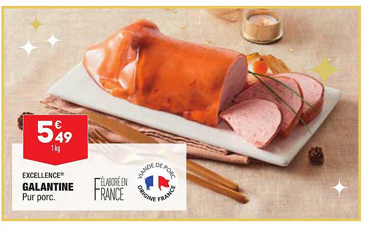 Promo Excellence Galantine chez Aldi - iCatalogue.fr