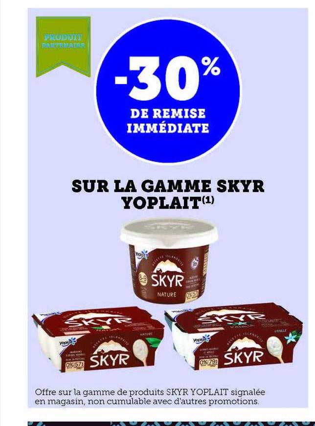 Offre Skyr Arla chez Auchan