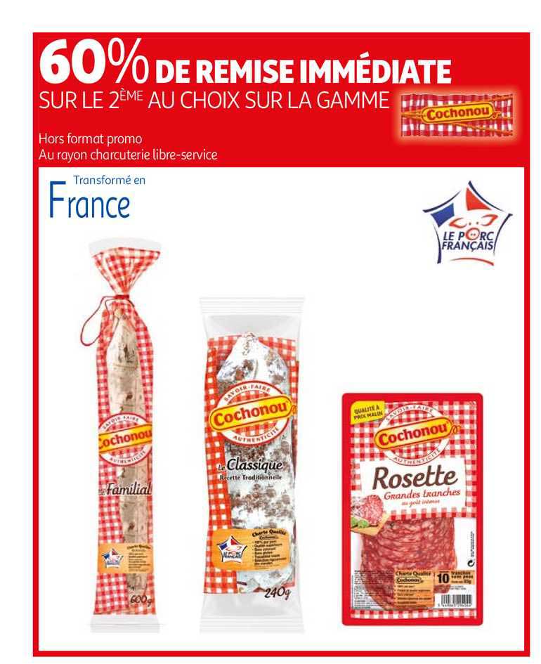 Promo La Gamme Cochonou chez Auchan Direct - iCatalogue.fr