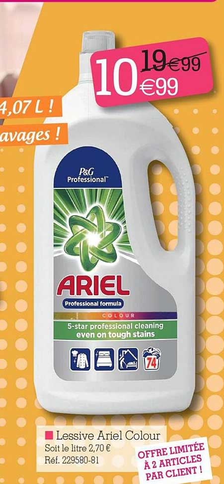 Promo Lessive Ariel Colour chez KANDY - iCatalogue.fr