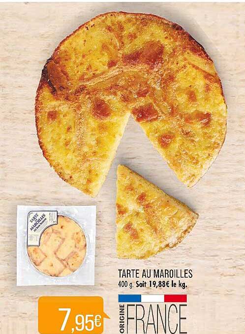 Promo Tarte Au Maroilles chez Match - iCatalogue.fr
