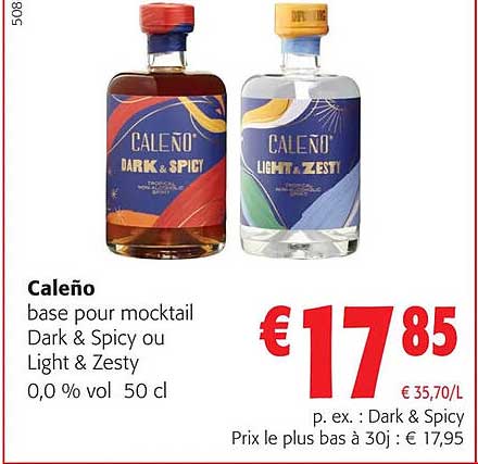 Promo Caleño Base Pour Mocktail chez Colruyt - iCatalogue.fr