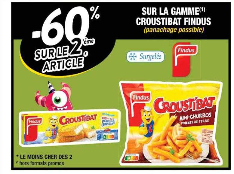 Promo La Gamme Croustibat Findus chez Cora - iCatalogue.fr