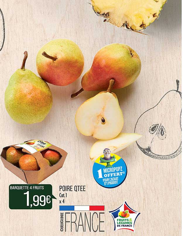 Promo Poire Qtee chez Match - iCatalogue.fr