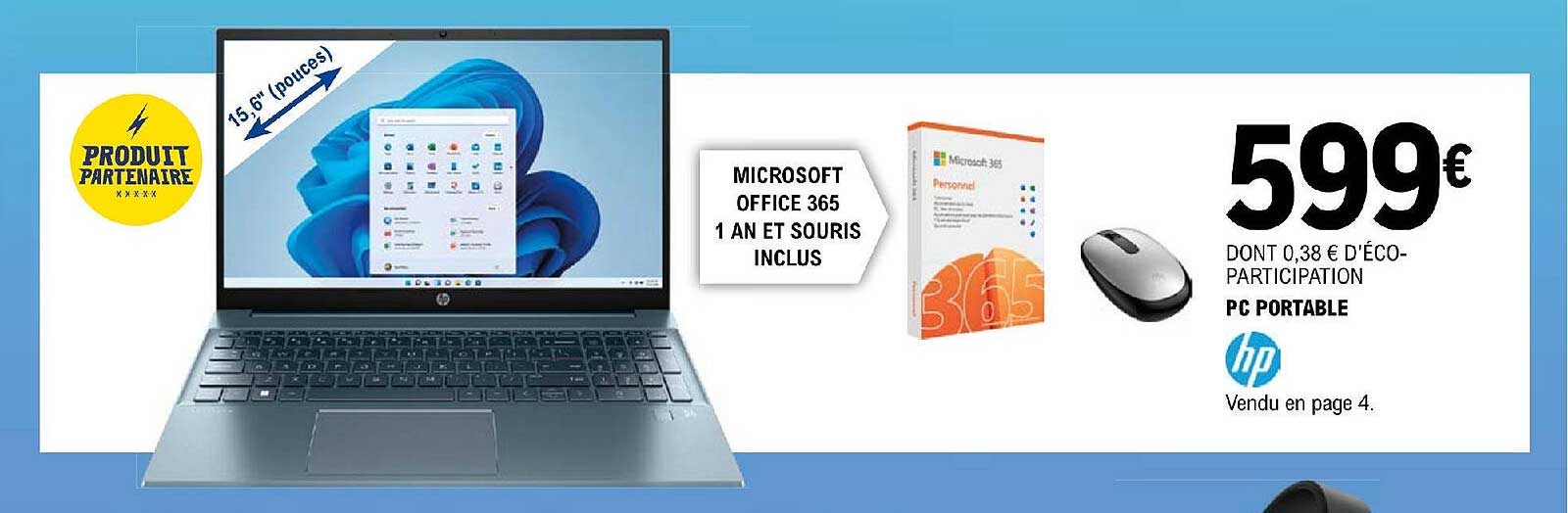 Promo Pc Portable Hp chez E.Leclerc - iCatalogue.fr