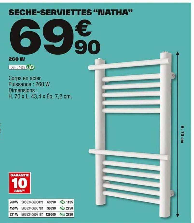 Seche Serviette Brico Depot