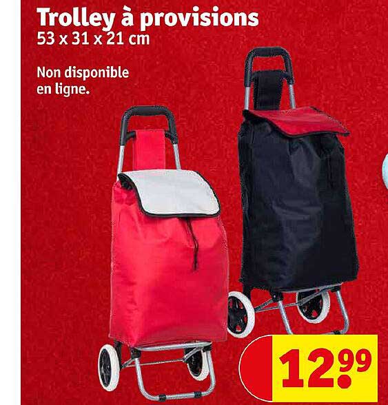 Promo Trolley à Provisions chez Kruidvat - iCatalogue.fr