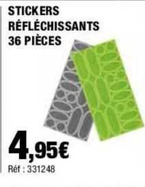 Promo Stickers Réfléchissants 36 Pièces chez Autobacs - iCatalogue.fr