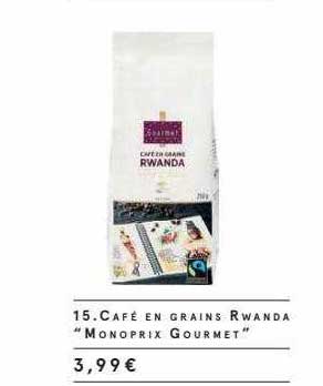Promo Café En Grains Rwanda "monoprix Gourmet" chez Monoprix ...