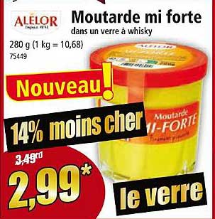 Promo Alelor Moutarde Mi Forte chez Norma - iCatalogue.fr