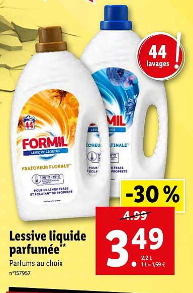 Prix Lessive Lidl