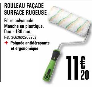 Promo Rouleau Façade Surface Rugeuse chez Brico Dépôt - iCatalogue.fr