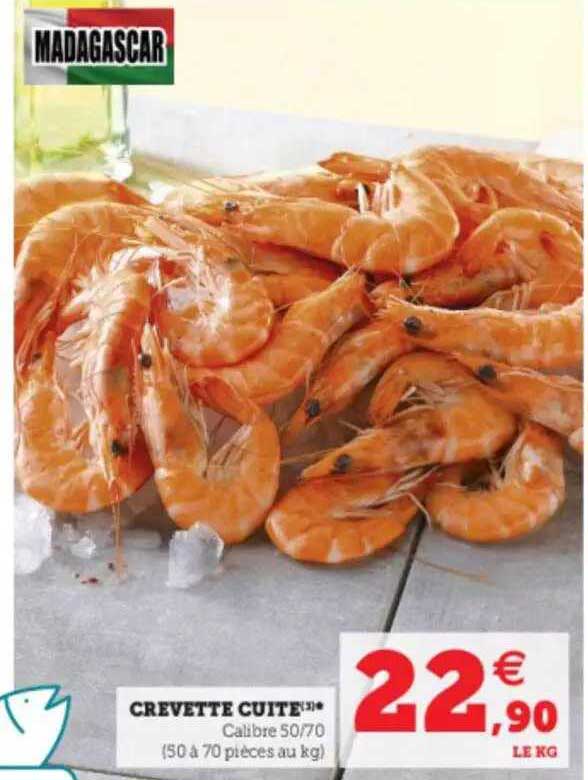 Offre Crevette Cuite chez Super U