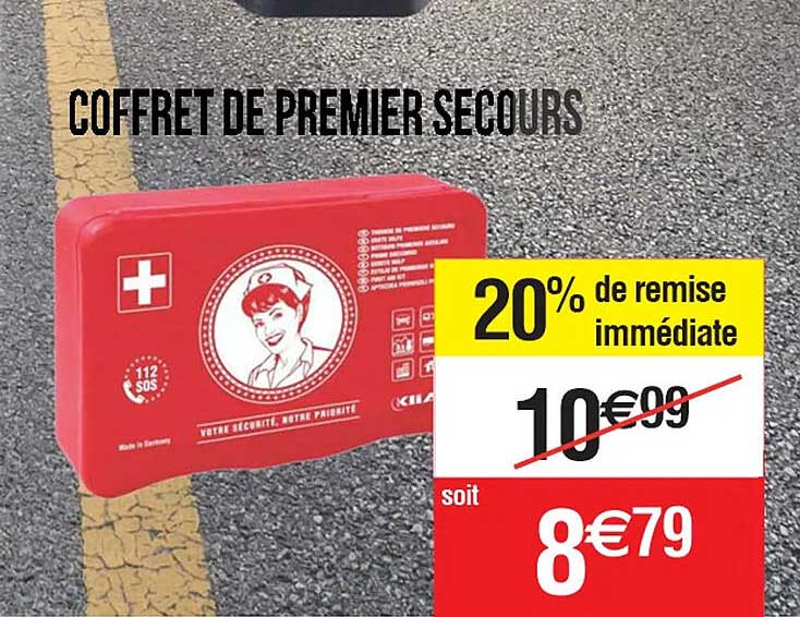 Promo Coffret De Premier Secours chez Cora - iCatalogue.fr