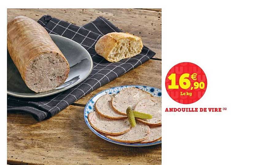 Promo Andouille De Vire chez Super U - iCatalogue.fr