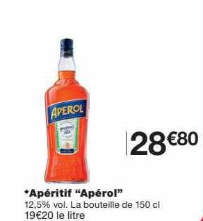 Promo Apéritif "apérol" chez Monoprix - iCatalogue.fr