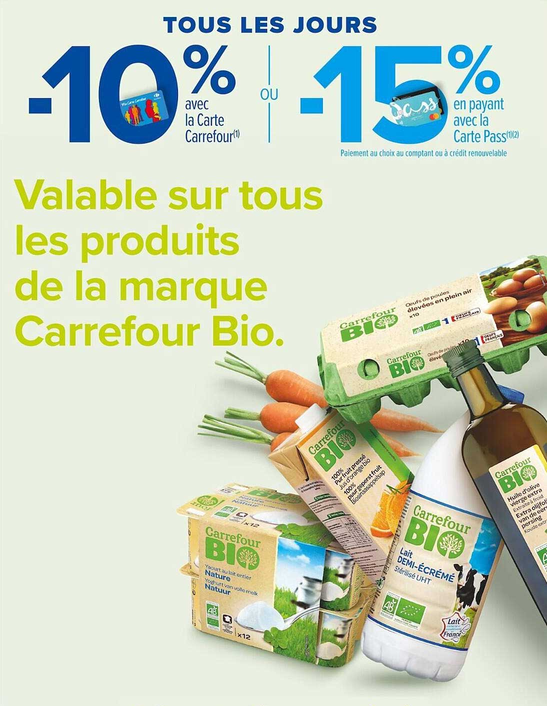 Promo Produits De La Marque Carrefour Bio chez Carrefour Market ...