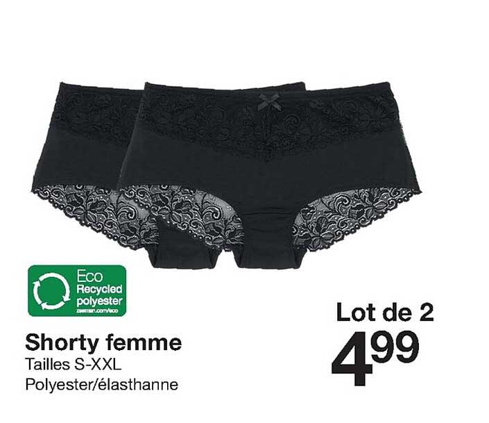 Offre Shorty Femme chez Zeeman