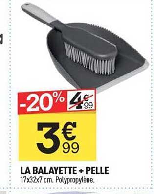 Promo La Balayette + Pelle chez Centrakor - iCatalogue.fr