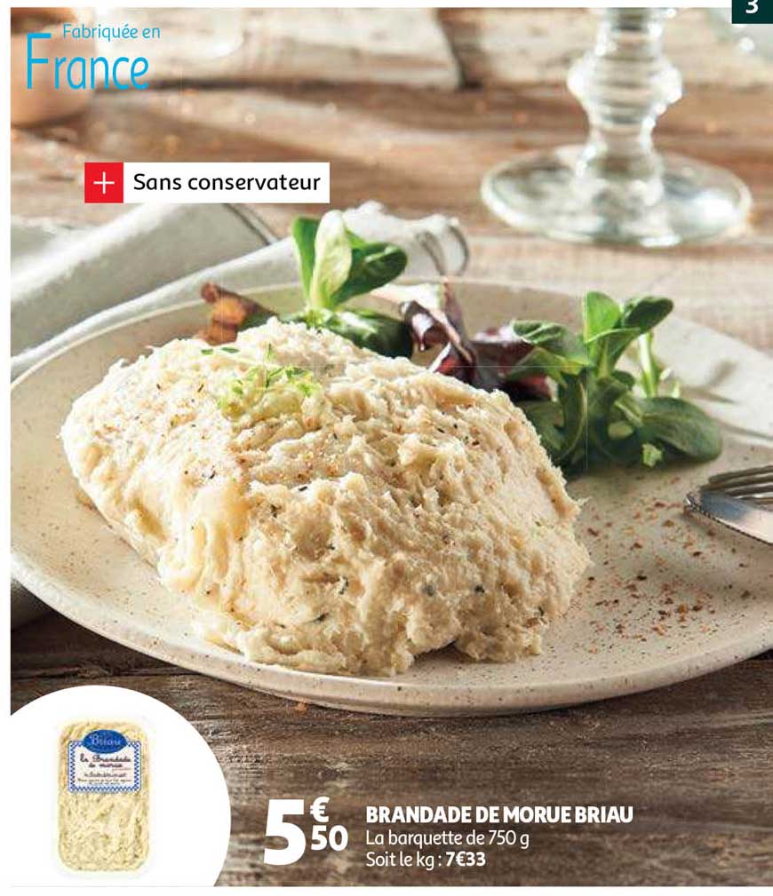 Brandade De Morue Calorie