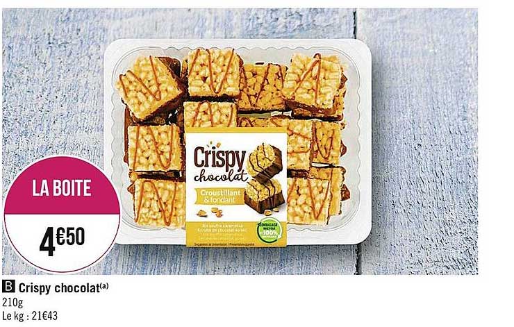 Promo Crispy Chocolat chez Casino Supermarchés - iCatalogue.fr