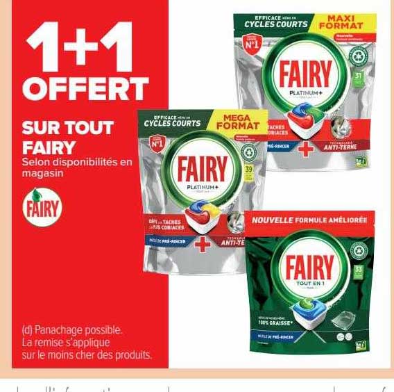 Promo Fairy chez Carrefour Market - iCatalogue.fr