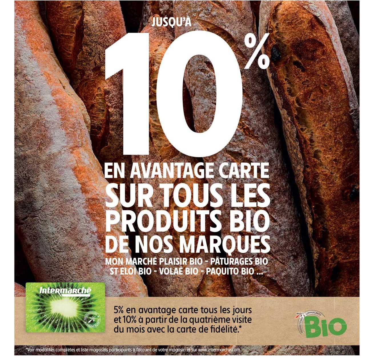 Promo Produits Bio De Nos Marques chez Intermarché Hyper - iCatalogue.fr