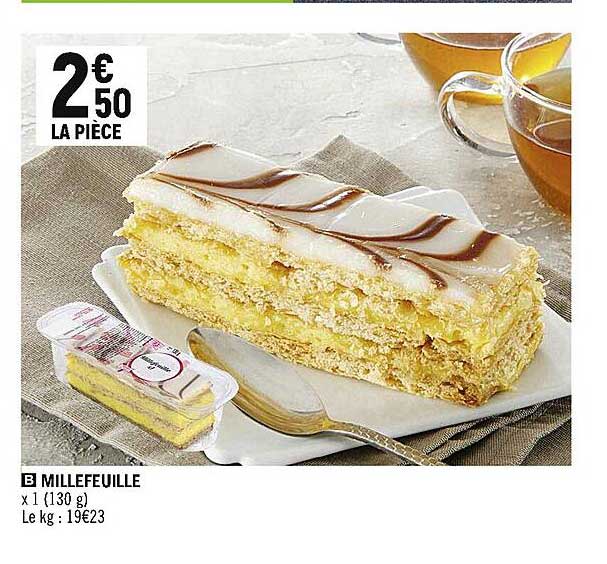 Promo Millefeuille chez Spar - iCatalogue.fr