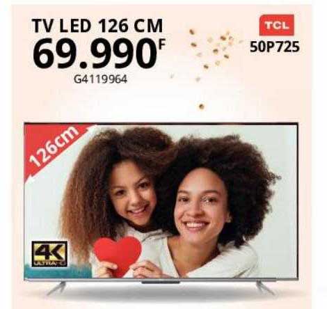 Promo Tv Led 126 Cm Tcl chez Gitem - iCatalogue.fr