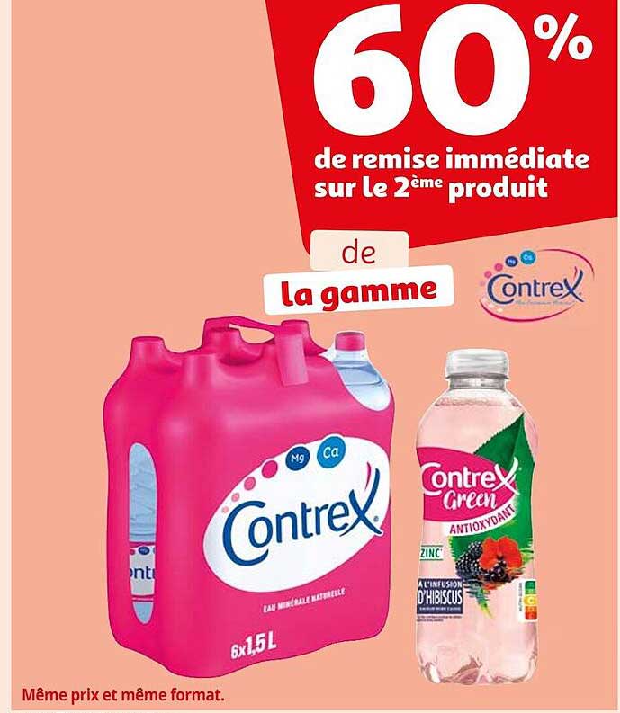 Promo La Gamme Contrex chez Auchan - iCatalogue.fr