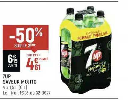 Promo 7up Saveur Mojito chez Spar - iCatalogue.fr