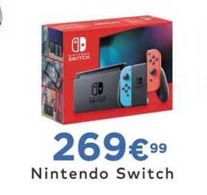 Promo Nintendo Switch chez Cultura - iCatalogue.fr