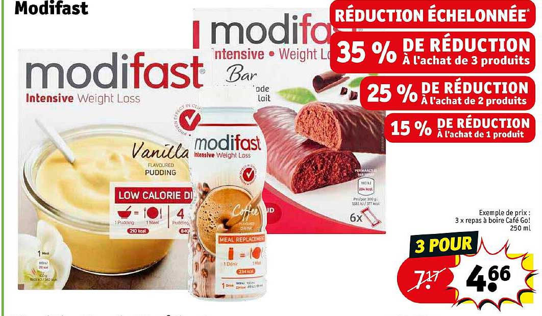 Promo Modifast chez Kruidvat - iCatalogue.fr