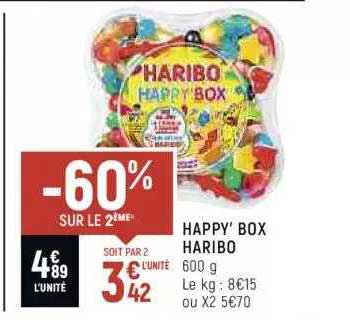 Promo Happy'box Haribo chez Spar - iCatalogue.fr
