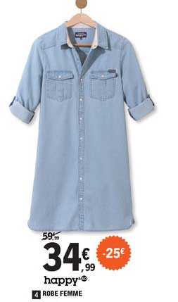 Promo Happy Robe Femme chez E.Leclerc Sport - iCatalogue.fr
