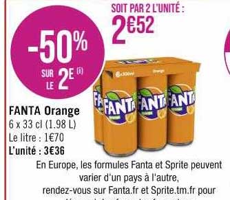 Promo Fanta Orange chez Casino Supermarchés - iCatalogue.fr