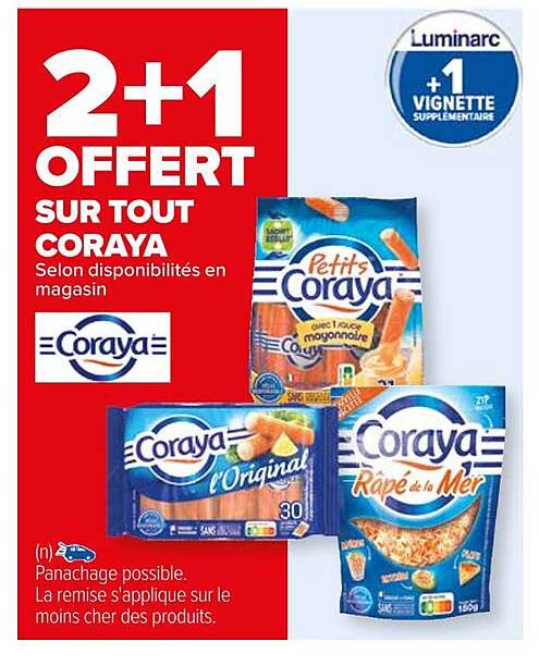 Promo Coraya chez Carrefour - iCatalogue.fr