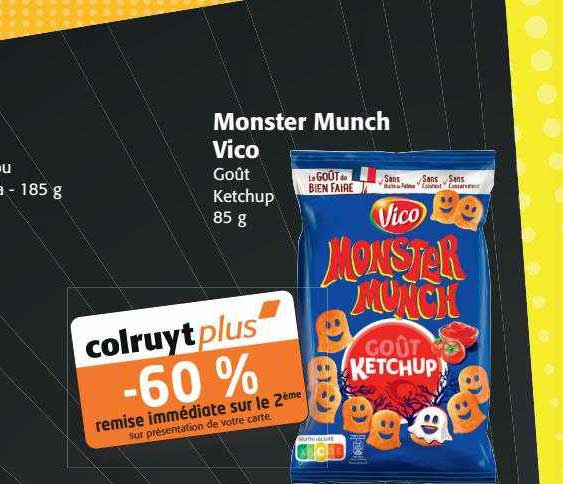 Promo Monster Munch Vico chez Colruyt - iCatalogue.fr