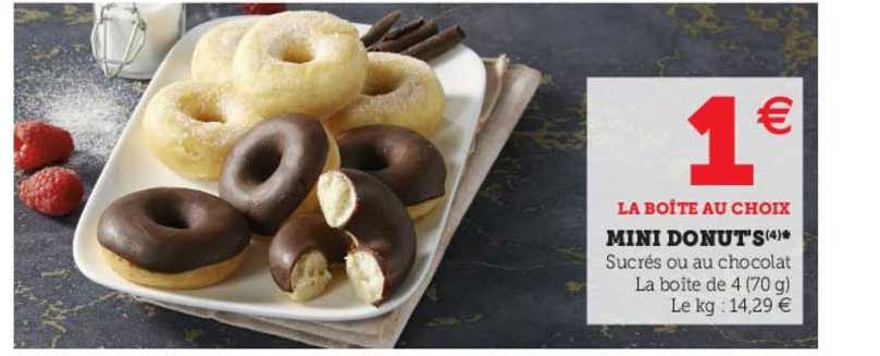 Promo Mini Donut's chez U Express - iCatalogue.fr
