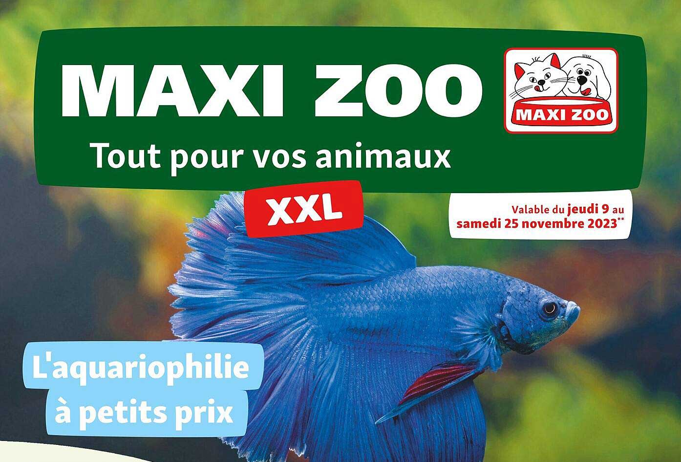 Promo Maxi Zoo chez Maxi Zoo - iCatalogue.fr