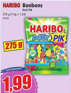 Promo Bonbons Delir'pik Haribo chez Norma - iCatalogue.fr