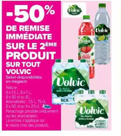 Promo Volvic chez Carrefour Market - iCatalogue.fr